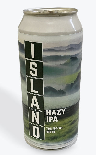 HAZY IPA 440 ml Can – ISLAND BEER